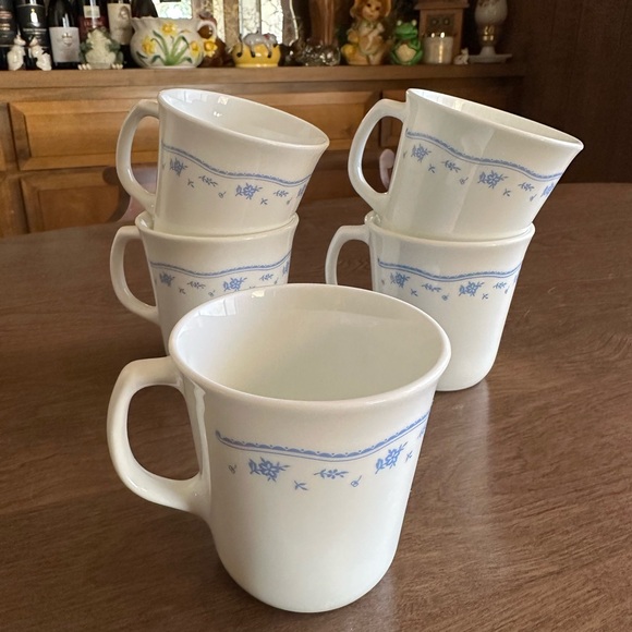 Corningware | Kitchen | Corning Ware Mugs Blue Morning | Poshmark